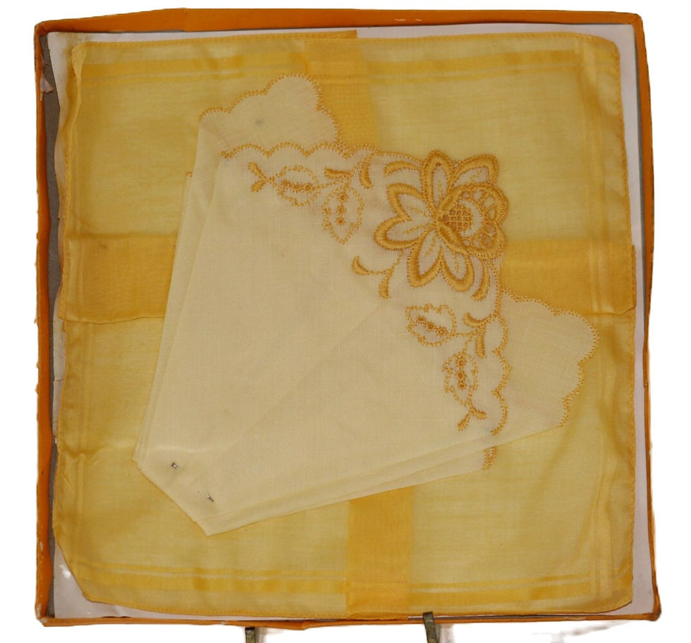 Vintage Boxed 2 Handkerchief Set, in original packaging | Tasmanian ...