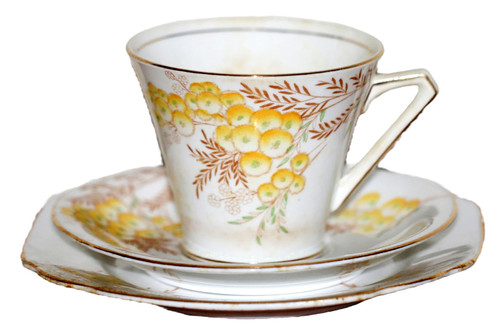 Preloved Vintage Bell China Tea Cup Set, English Porcelain | Tasmanian Beauties