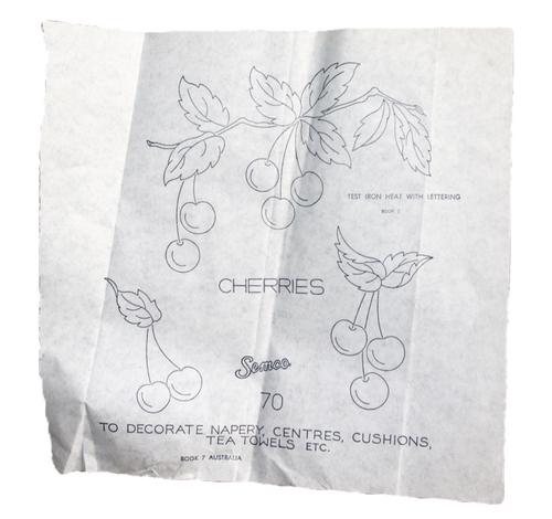 Preloved Vintage Semco 70 Iron On Transfer | Tasmanian Beauties