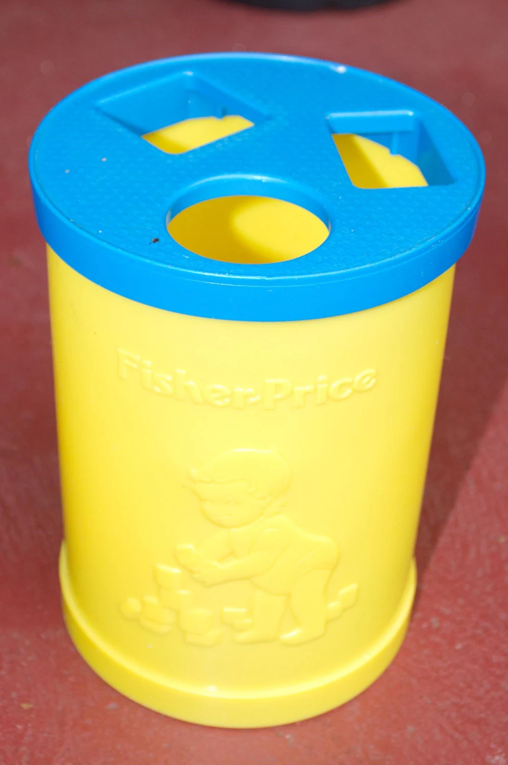Preloved Vintage Fisher Price Posting Box, Fisher Price Shape Sorter ...