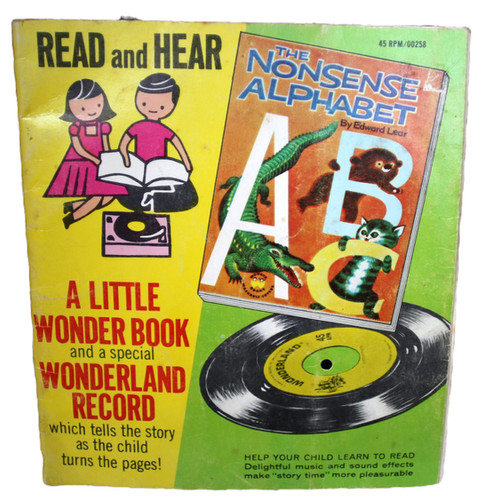 The Nonsense Alphabet by Edward Lear, A Little Wonder Book and ...