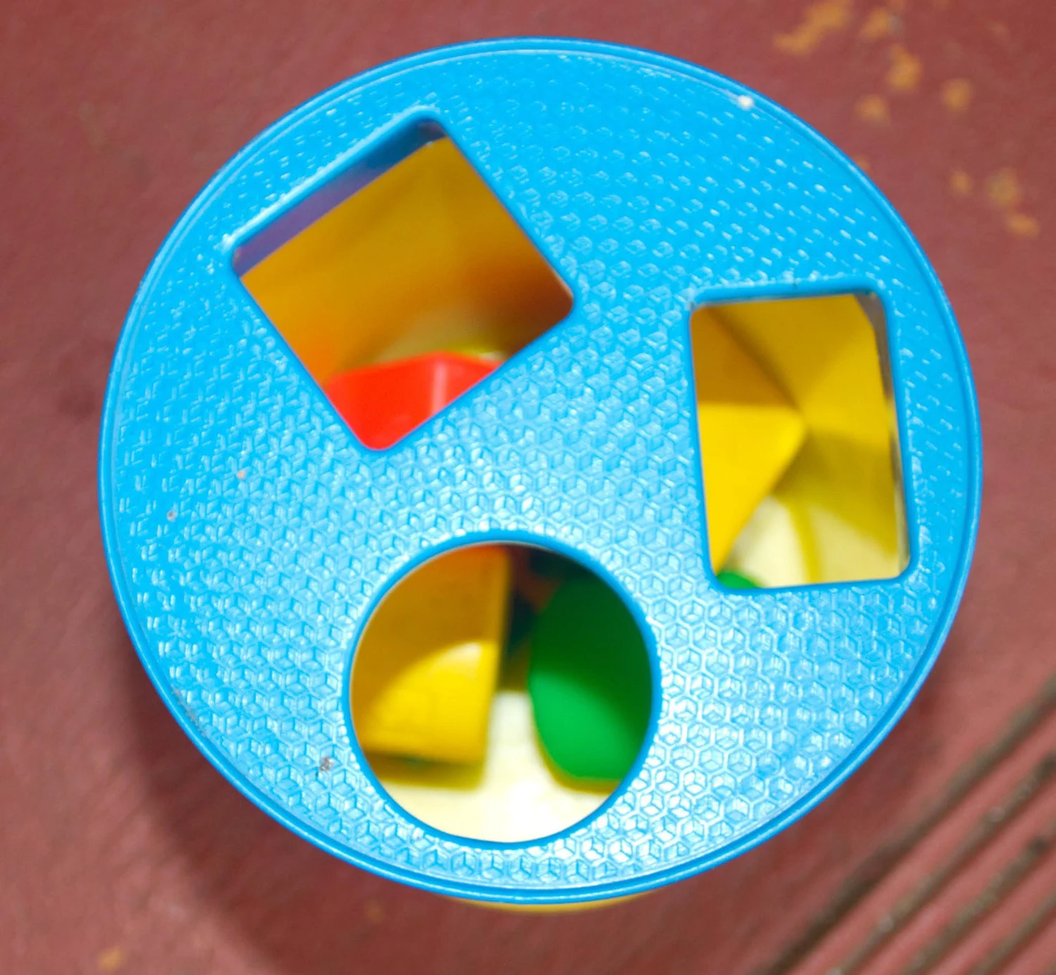 Preloved Vintage Fisher Price Posting Box, Fisher Price Shape Sorter ...