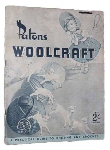 Preloved Patons Knitting Book Patons Woolcraft | Tasmanian Beauties