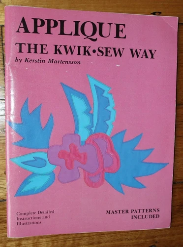 Preloved Applique The Kwik Sew Way by Kerstin Martensson, Out of print ...