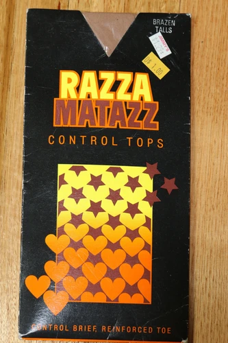 Vintage Razza Matazz Control Tops Pantihose Brazen Talls | Tasmanian ...