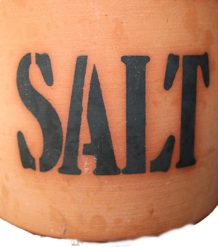 Preloved Salt Pig, Small Salt Pig, Small Pottery Salt Pig, Salt Cellar ...