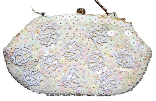 Preloved Vintage Bead And Sequin Evening Bag | Tasmanian Beauties