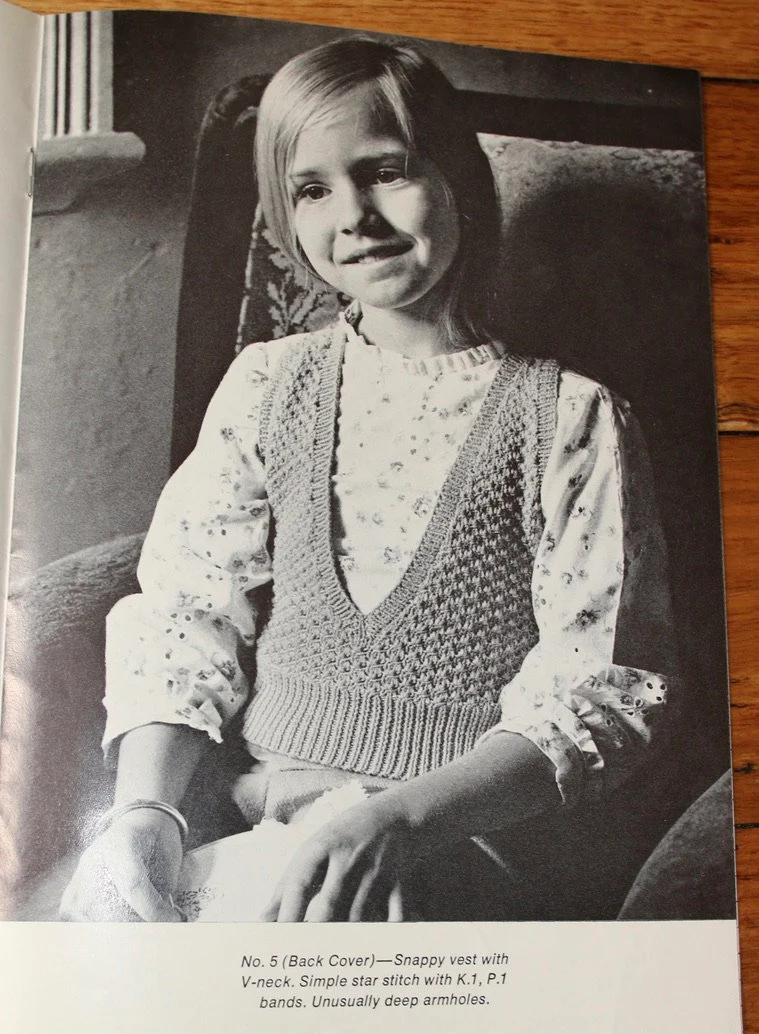 Vintage Patons Knitting Book No. 407, My Very Best In Bluebell. OOP ...