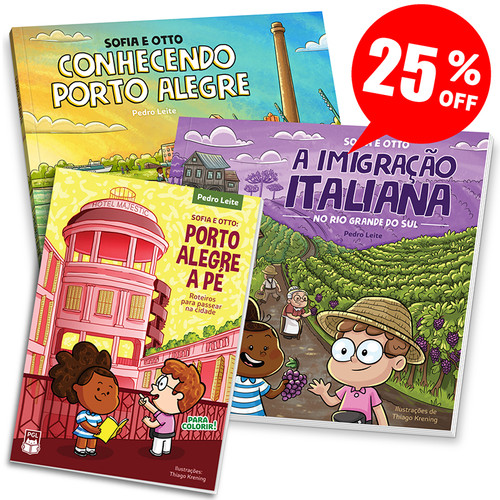 Kit com 3 livros infantis | Sofiaeotto