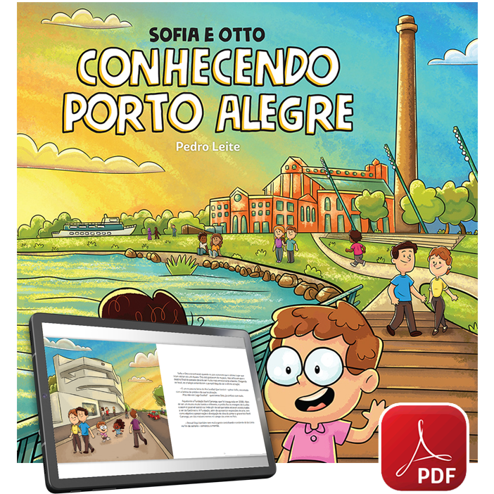 Livro digital (PDF) - Sofia e Otto Conhecendo Porto Alegre | Sofiaeotto