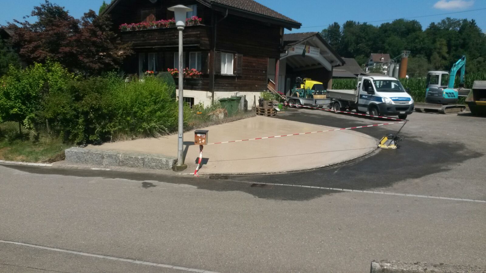 Felix Alder BaggerArbeiten Hombrechtikon