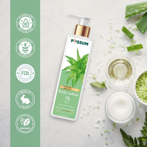 Possum Body Lotion | Soothing Aloevera | 200ml | Merinest