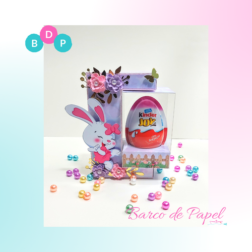 Cajita Regalo Huevo Pascua 2 Barco De Papel