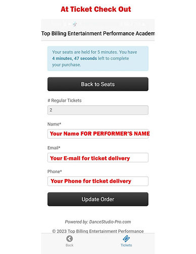 Top Billing Entertainment | Glendora, CA | Buy Show Tickets