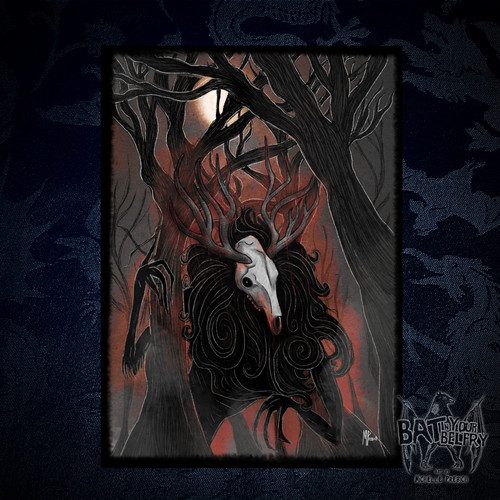 Wendigo Forest Art Print | Bat in Your Belfry