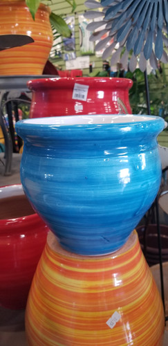 Glazed TC Pot 12" Diameter | underthesungarden