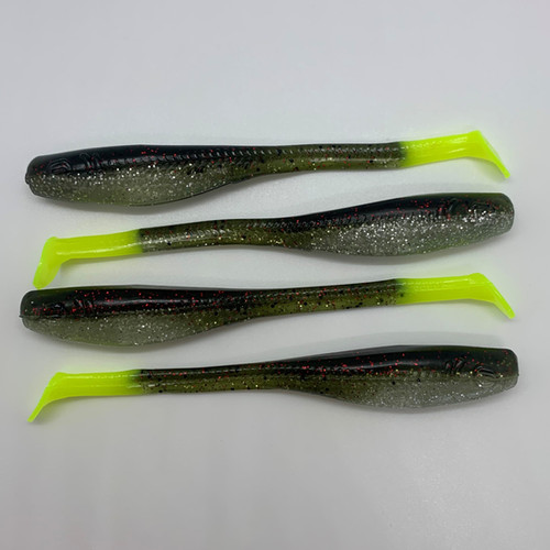 Super Model Chicken of the C with Chartreuse Tail | Down South Lures