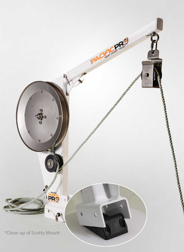 Brutus Pacific Pro - Scotty Mount 12V Shrimp/Crab/Lobster Pot Puller ...