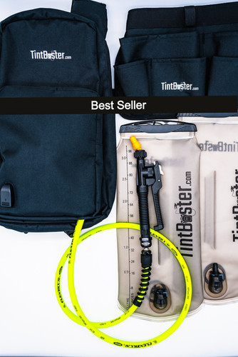 Tint Buster Sprayer with Tool Pouch & 2 Water Bladders | Tint Buster