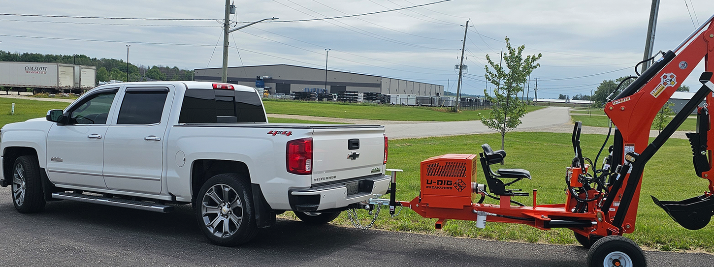 U-Dig Excavators | Towable Backhoes & Mini Excavators | Listowel, ON ...