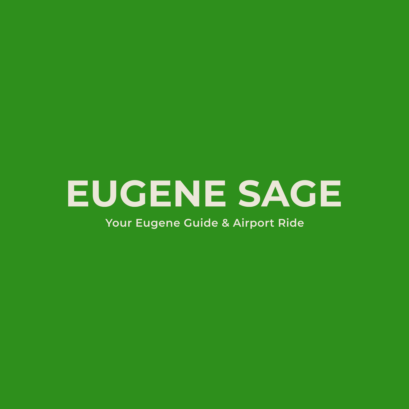 Eugene Sage | Eugene, OR Information & EUG Airport Rides