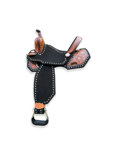 BXBR 4054 - Barrel Saddle | Balius and Xanthus Saddlery
