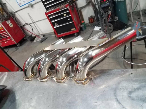 SS Zoomies Exhaust Polished #8 finish | ThunderStruck RaceCo