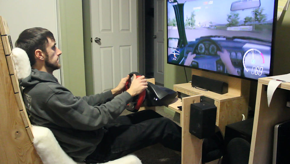 Racing Simulator Cabinet | ThunderStruck RaceCo