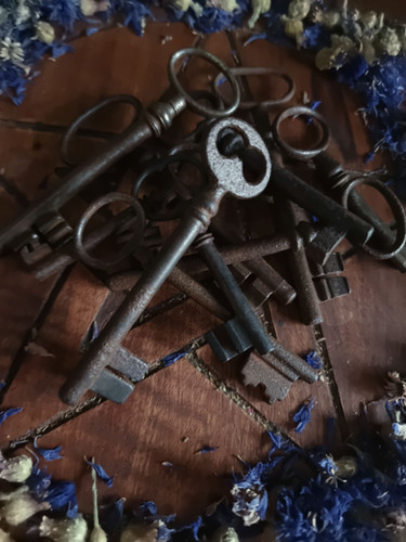 Antique Iron Key (1 Key) | The Magpie & The Moon