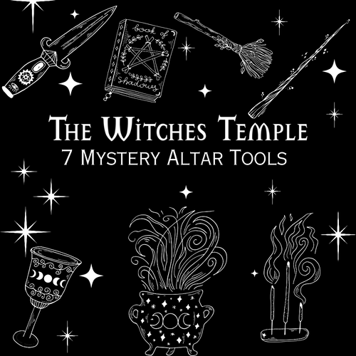The Witches Temple (7x Mystery Altar Tools) | The Magpie & The Moon