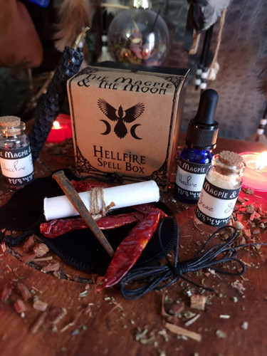 Hellfire Spell Box | The Magpie & The Moon