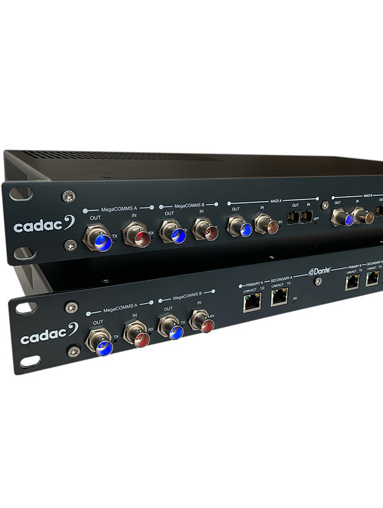 Cadac Consoles | CM-Network Bridges | Dante and MADI