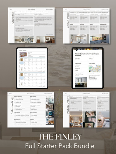 THE FINLEY - Full Starter Pack Bundle | Insight Design