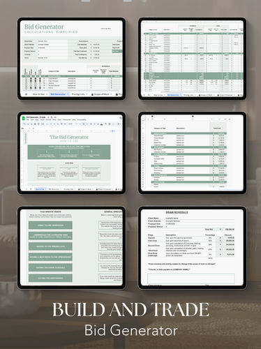 Builder Bid Generator | Insight Design