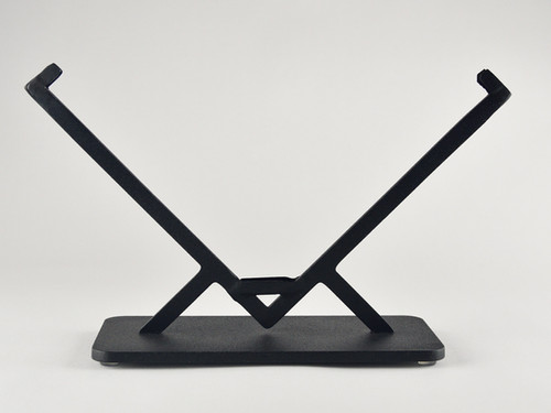 Point down Glass Art Display Stand for Square work | Glass Display Stands
