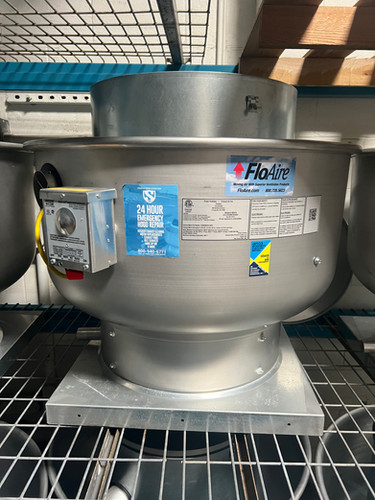 FloAire DU85 (800-2800CFM) ECM 115V Direct Drive Centrifugal Upblast ...