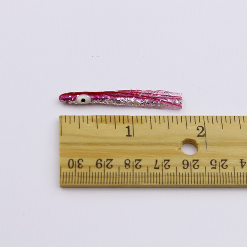 RED AND SILVER HOOCHIE 5 PACK | Mountain View Tackle