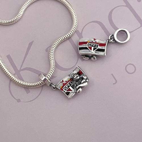 Berloque SPFC | Kundalini Joias