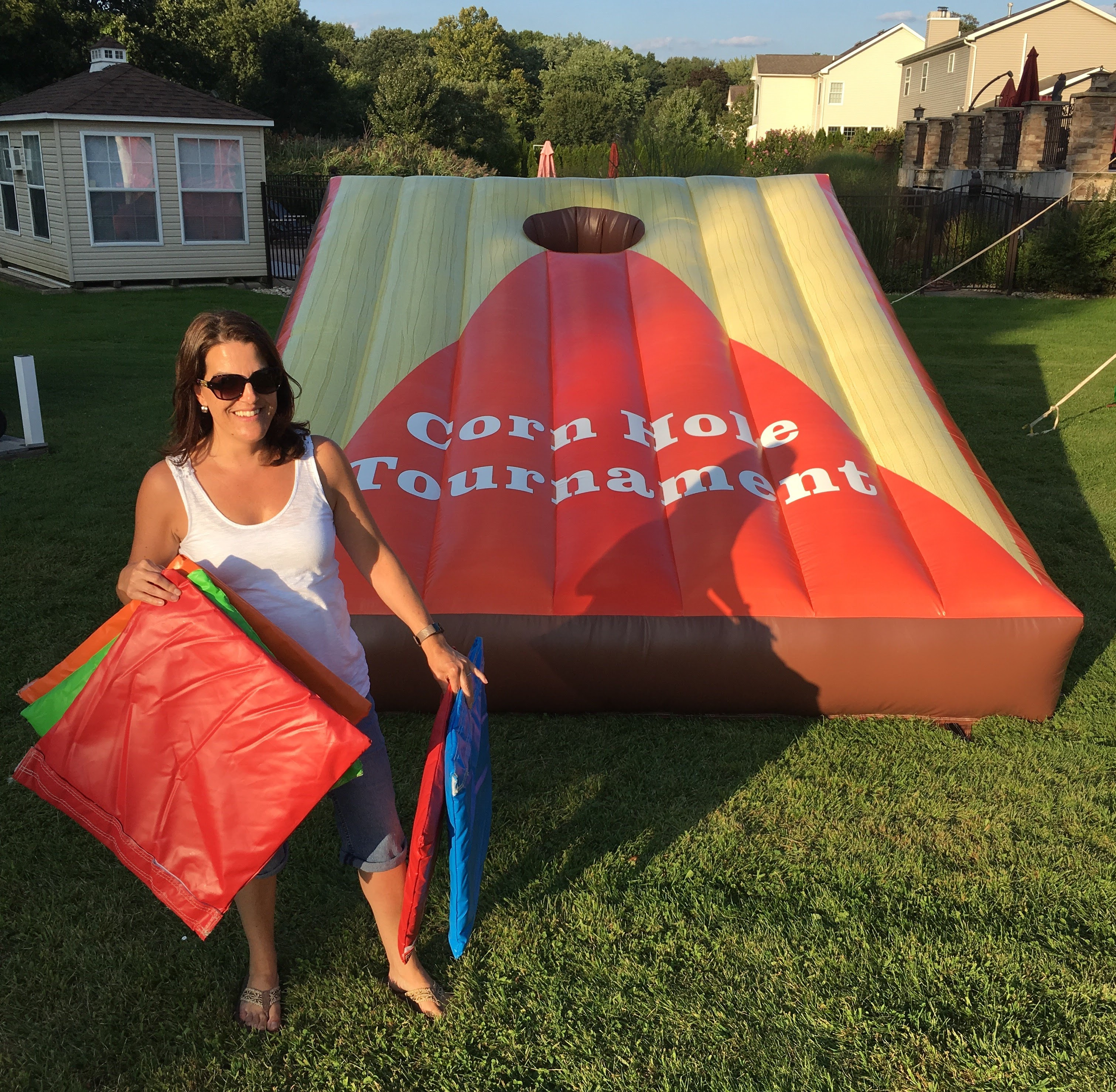 Corn Hole Giant Inflatable | Any Excuse For A Party | Fairfield NJ