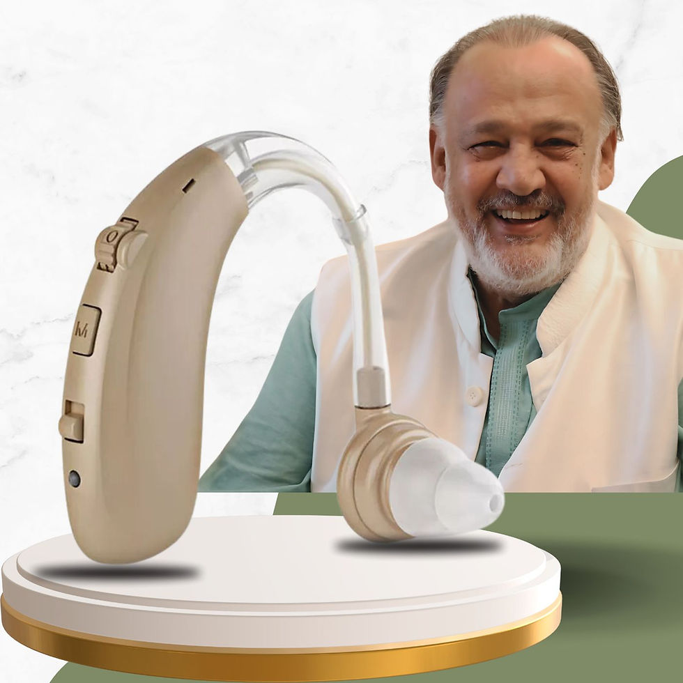 BTE Rechargeable Digital Hearing Aid Machine with Bluetooth Enjoy Call ...