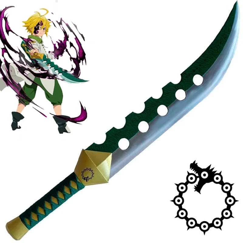 Sabre Epée du Dragon Méliodas Seven Deadly Sin's 73 Cm | FANTASY FEERIE