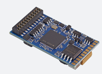 LokSound 5 DCC/MM/SX/M4 "BlankDecoder", 6-pin NEM651, with Speaker ...
