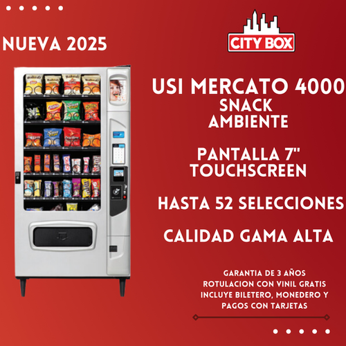 USI Mercato 4000 Snack TouchScreen México