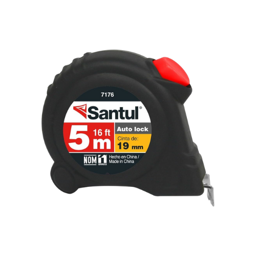 FLEXOMETRO 8M X 25MM AUTO LOCK 6777 SANTUL | Central Ferretera