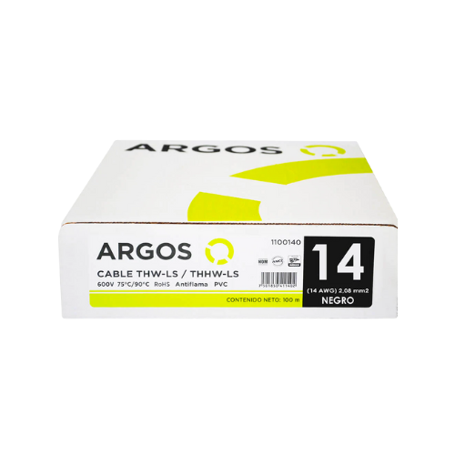CABLE THW CAL. 14 BLANCO CAJA ARGOS | Central Ferretera