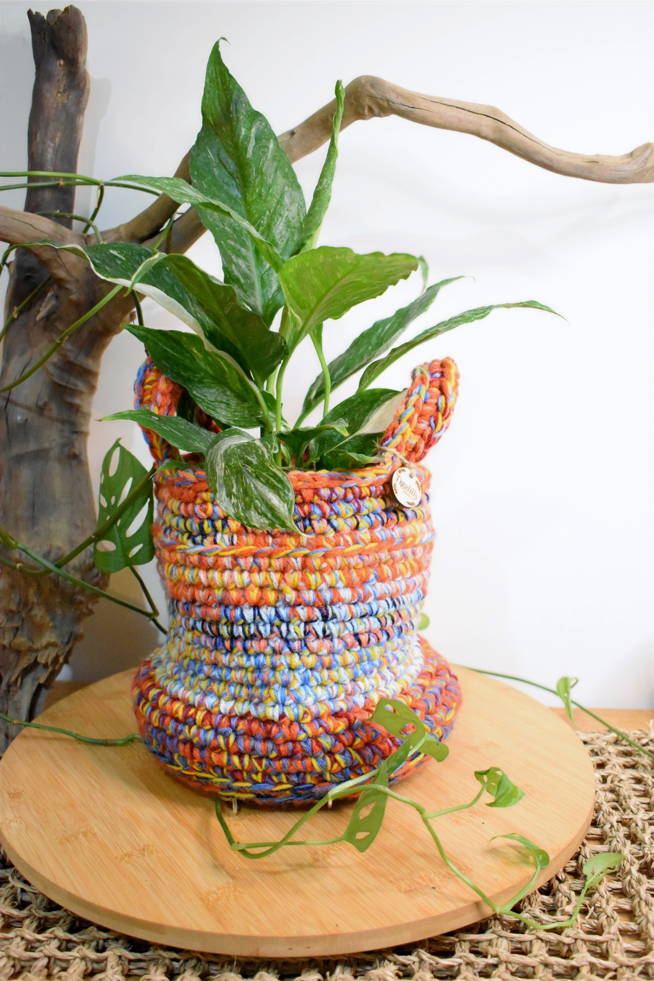 RECYCLED PLANT BASKETS | Tigalilly.Design