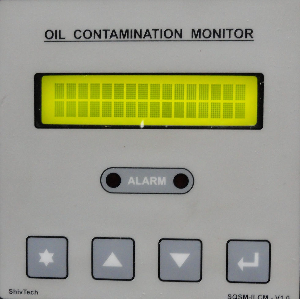 OIL CONTAMINATION MONITOR | Shivtech Marine