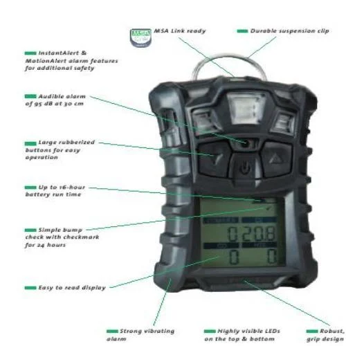 Altair 4XR: Multi Gas Detector || MSA | Shivtech Marine