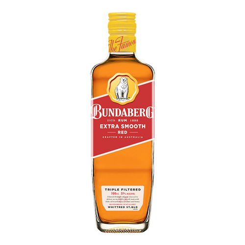 BUNDABERG EXTRA SMOOTH RED RUM 700ML | Bottle-O Bros