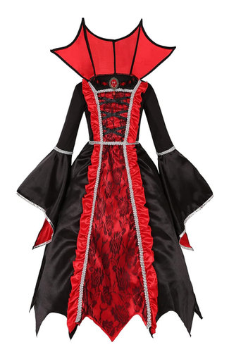 DISFRAZ VAMPIREZA NIÑA GOTICO | fiestaycarnaval.com